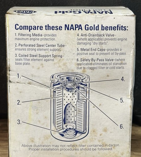 NOS NIB Genuine Napa Gold Fuel Filter 3217 - Fits Ford 7.3 Diesel ...