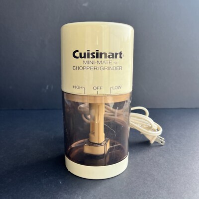 FOR PARTS ONLY Cuisinart Mini-Mate Plus Chopper Grinder Model MM-2M | eBay