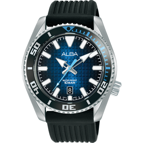 Alba Sports Analogue Black Dial Mens Watch AS9P09X 4894138702570 | eBay