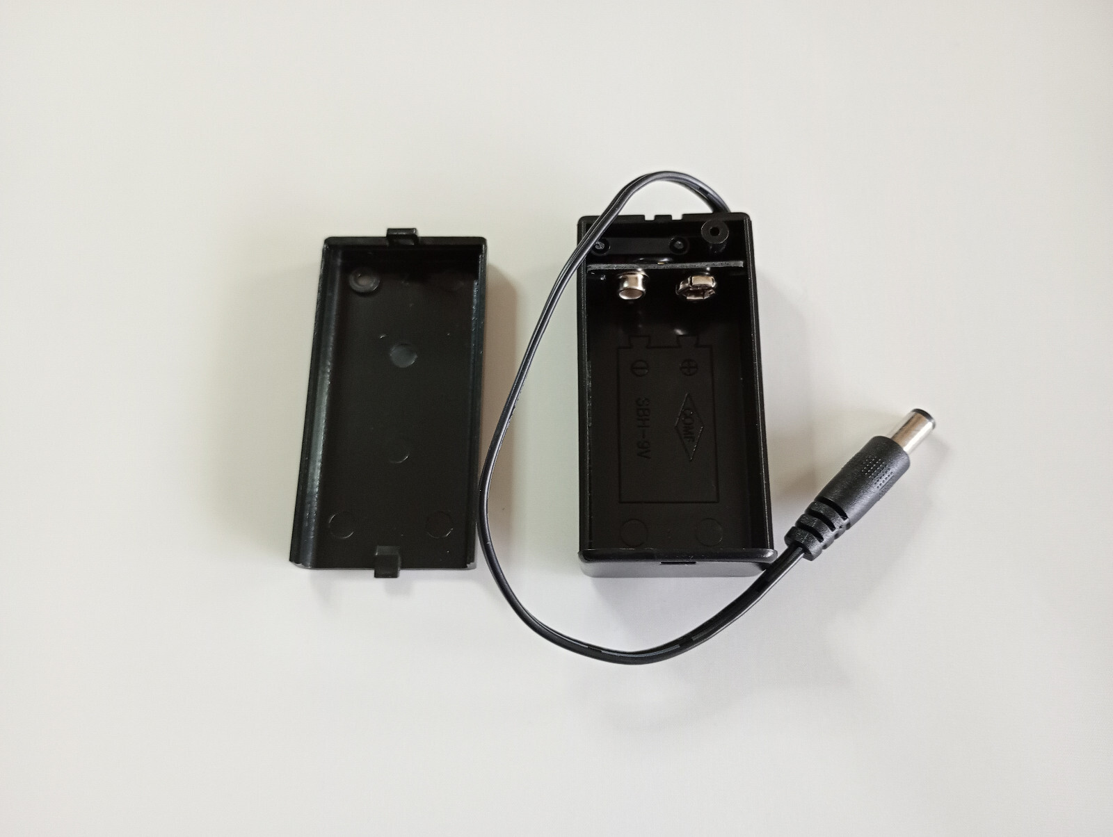 9 volt power supply 1x PP3 wired 9V battery holder with power switch ...