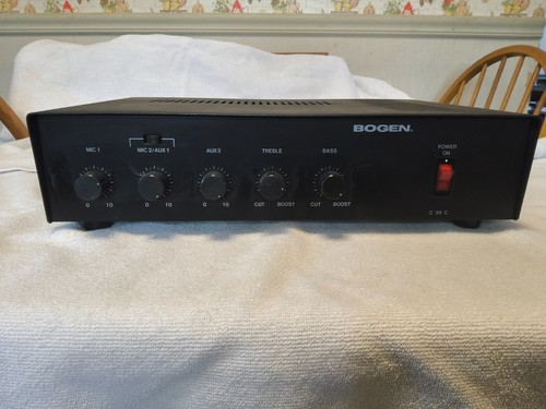 Bogen C 35 C Solid-State Public Address Amplifier -Working TESTED USED ...