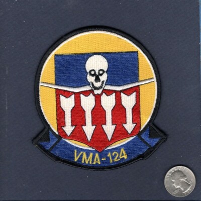 Original VMA-124 Sifflante Death Usmc A-4 Skyhawk Attaque Escadron ...