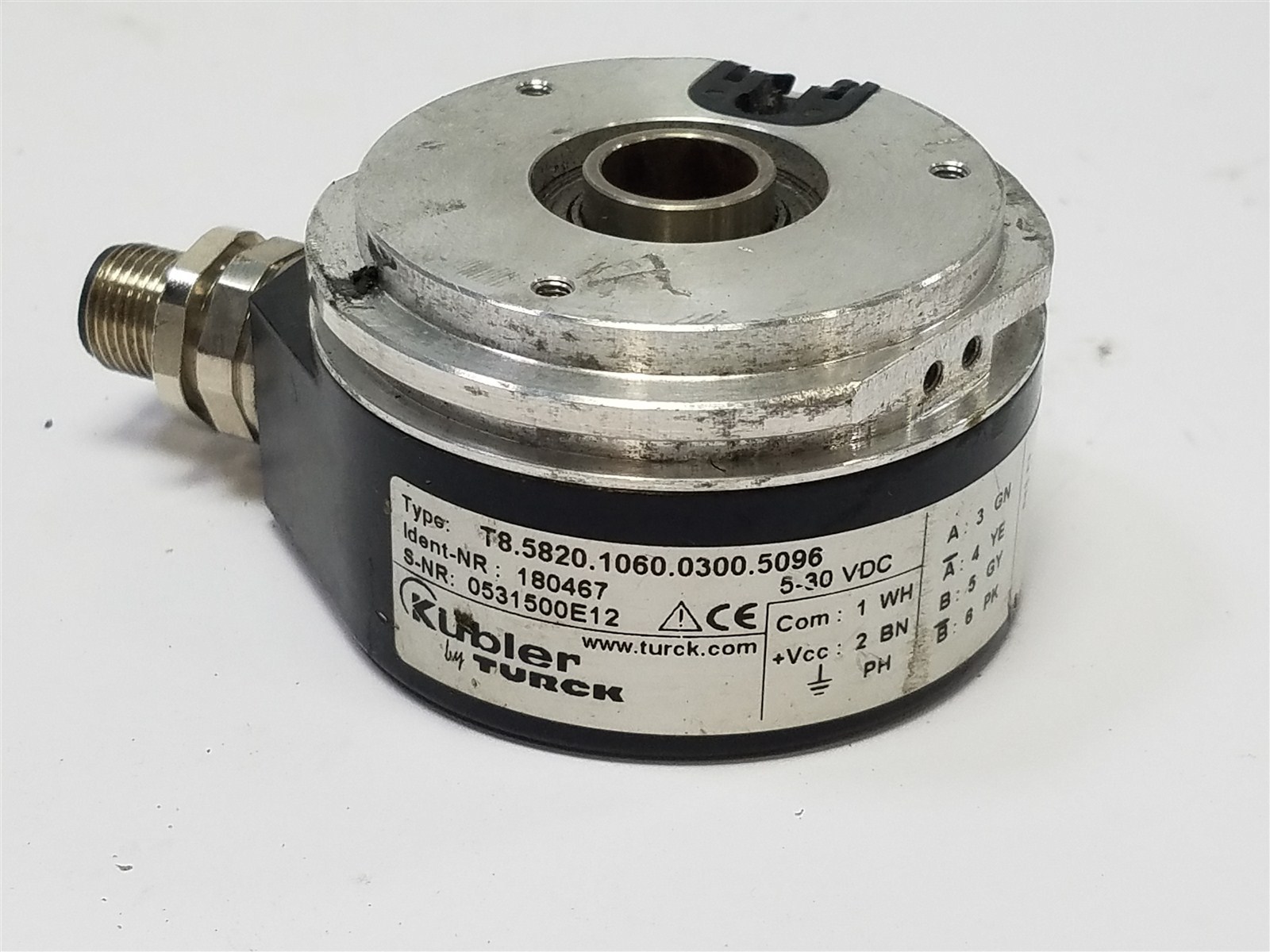 TURCK/KUBLER ENCODER T8.5820.1060.0300.5096 5-30V DC | eBay
