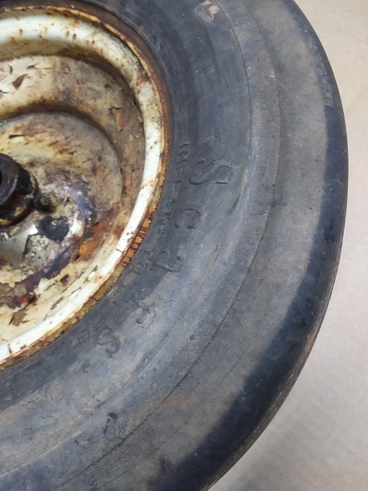 Sears Suburban ST16 Front Wheel And Tire in Good Condition Sears Tires ...