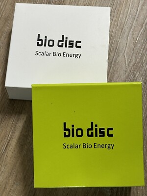 Authentic Bio Disc 2 Energy Scalar Biodisc Health Amazing Power Ion ...