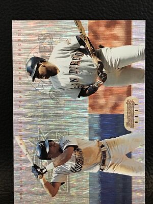 1995 Bowman's Best Refractor #11 Tony Gwynn / Brian Hunter NM-Mt HOF ...