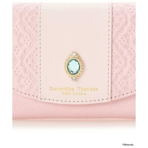Samantha Thavasa Petit Choice PRINCESS PEACH COLLECTION Folding Wallet ...