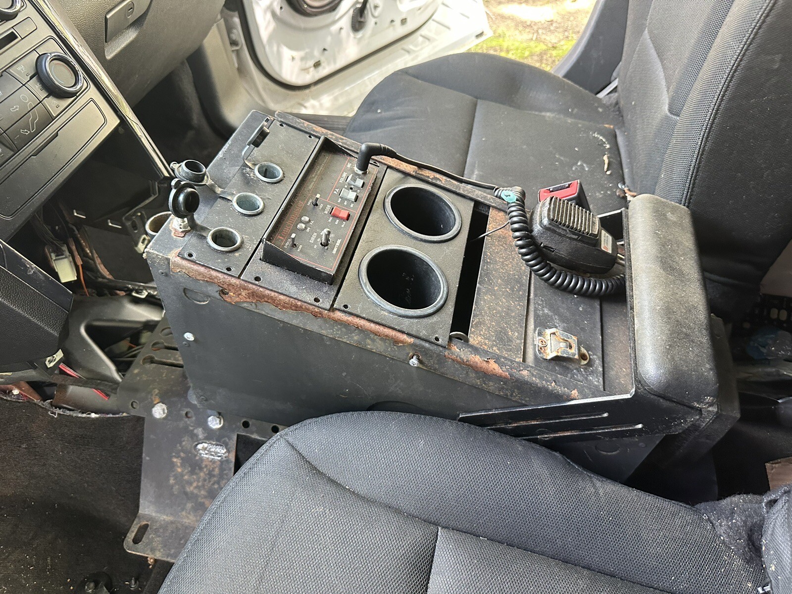 Police Console With laptop Stand | eBay
