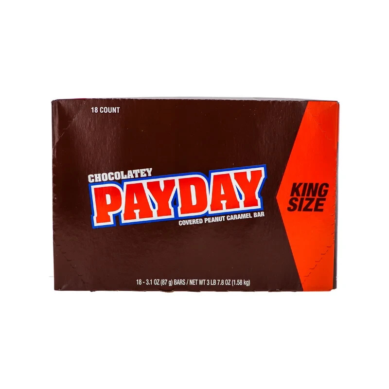 Payday Candy Bar King Size PayDay Candy Bar Thank You Gift Tag