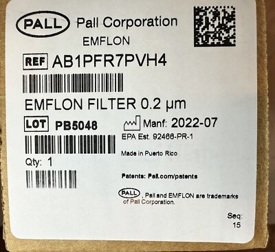 Filtration Supplies - Pall