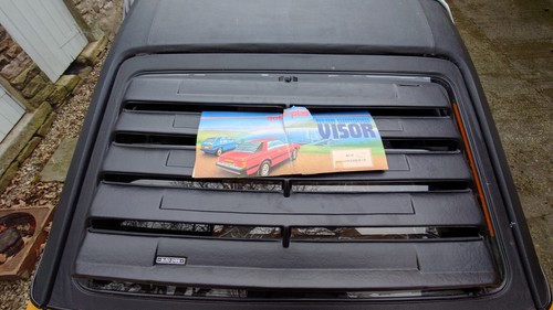 Ford Capri II/III Rear Window Visor | eBay