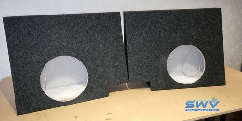 Ford ute custom 18mm MDF subwoofer box - suits BA BF FG 12inch sub 12 ...