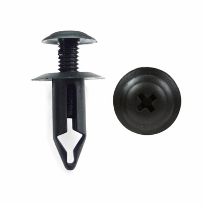 30pcs Cowl Panel Clip Engine Splash Shield Retainer Black Fits For ...