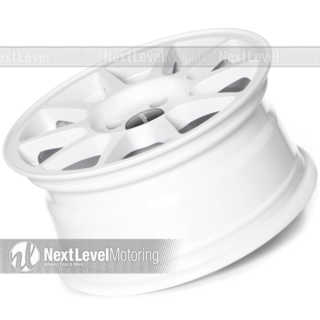 4 CIRCUIT PERFORMANCE CP23 15x7 4x100 +35 GLOSS WHITE WHEELS JDM TYPE R ...