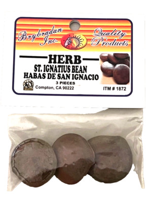 ST. IGNATIUS BEAN HABAS DE SAN IGNACIO 3PC (1872) | eBay