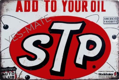STP Rustic Look Vintage Tin Metal Sign Man Cave, Shed-Garage & Bar | eBay