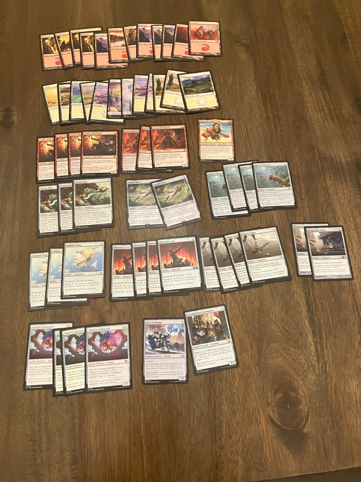 MTG Magic the Gathering Custom Intro/Starter Deck - Boros (Red-White ...