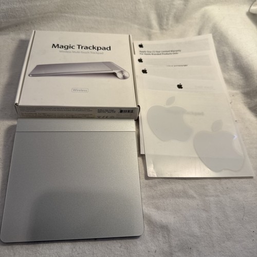 Apple Magic A1339 Trackpad Silver Wireless Bluetooth Multi-Touch (Parts ...