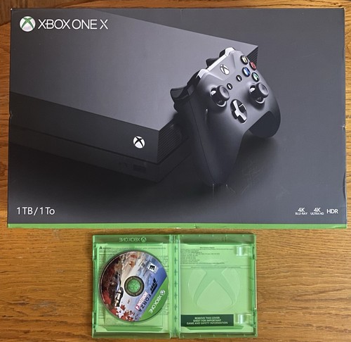 Xbox One X Bundle. Original Packaging, All Cords And 2 Controllers And ...