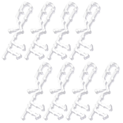 8Pcs Valance Clip Clamps Plastic Valance Clip Blind Accessory | eBay