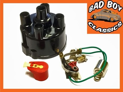 Austin MINI LUCAS 45D Distributor Points Service Kit With RED ROTOR | eBay