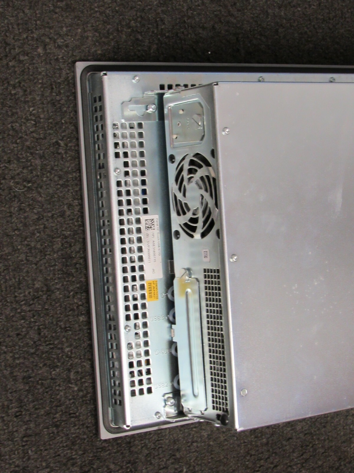 SIEMENS SIMATIC IPC677D (1P) 6AV7260-0AA10-0AX3 15" PANEL TOUCH ...