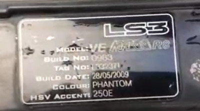 HSV Maloo ute intake air box GM# 92066872 GM#92066876 GM#92066869 ...