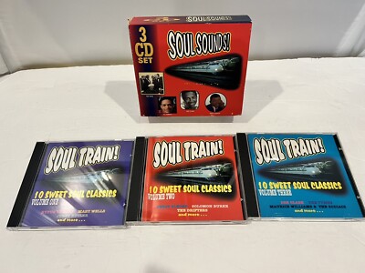 Soul Sounds! 10 Sweet Soul Classics- 3 CD Set w complete packaging | eBay