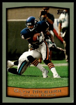 1999 Topps #195 Glyn Milburn Chicago Bears | eBay