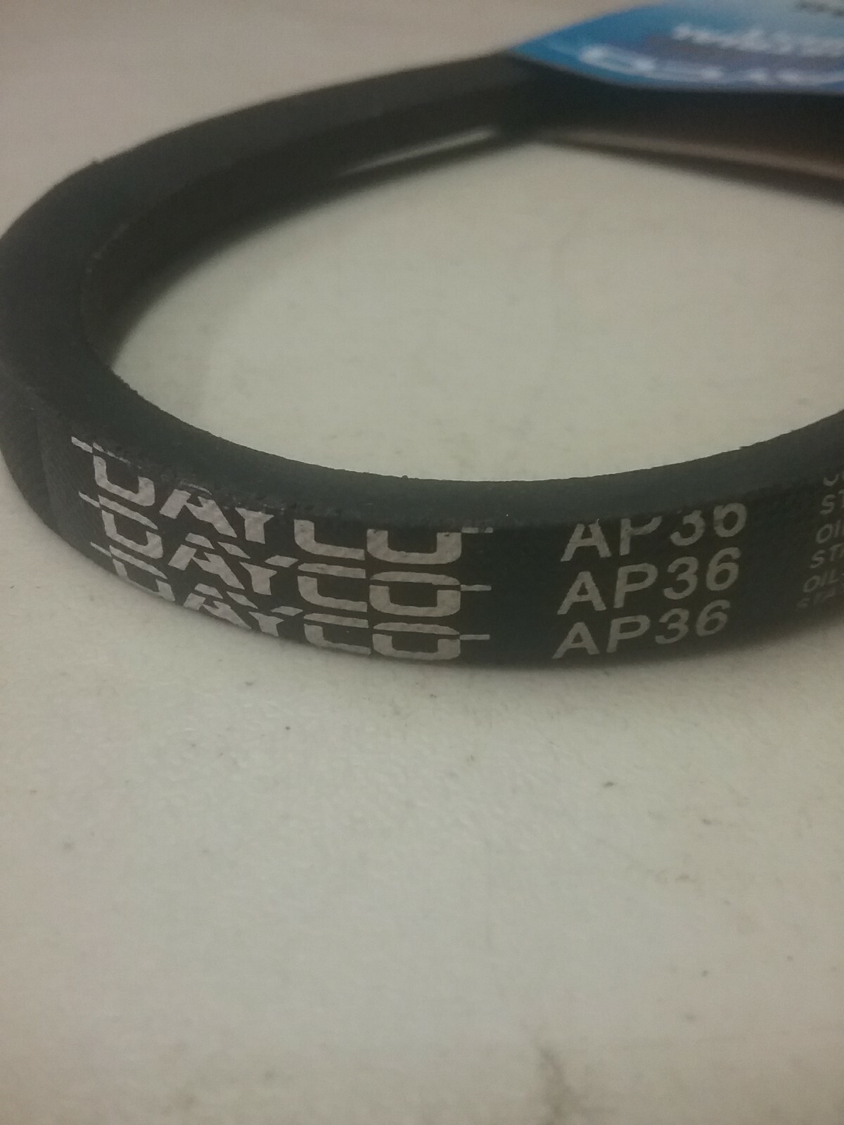 AP36 Dayco Gold Label Black Wrapped V-Belt AP36 - Free Shipping | eBay