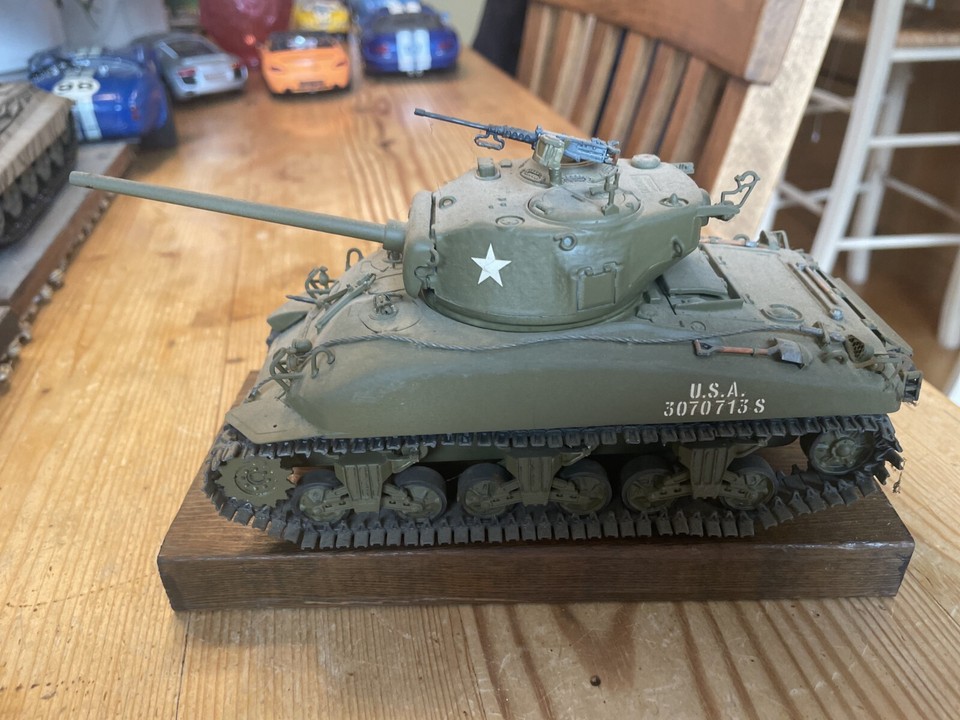 Timaya 1/35 Israeli Tank M1 Super Sherman Tank Model Kit - Assembled | eBay