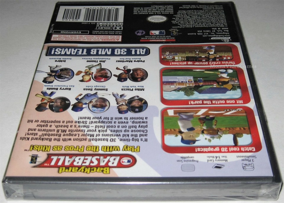 Backyard Baseball (Nintendo GameCube, 2003) Brand new! 742725245242| eBay