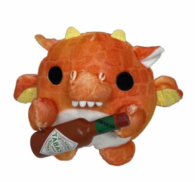 Zuru Snackles Felix Tabasco Dragon 5" Mini Brands Stuffed Plush | eBay
