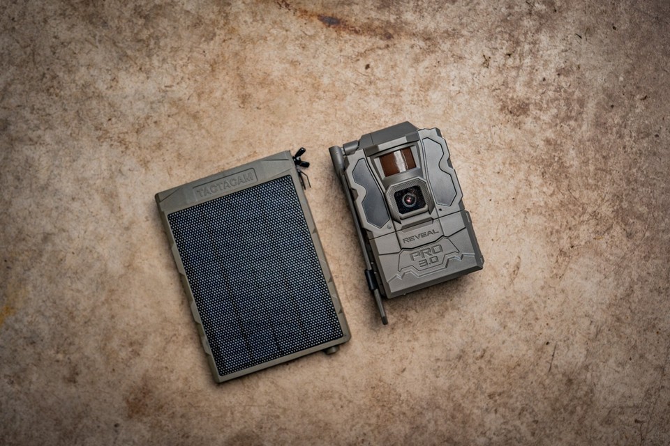 Tactacam Reveal External Solar Panel - Power Your Reveal Trail Camera ...