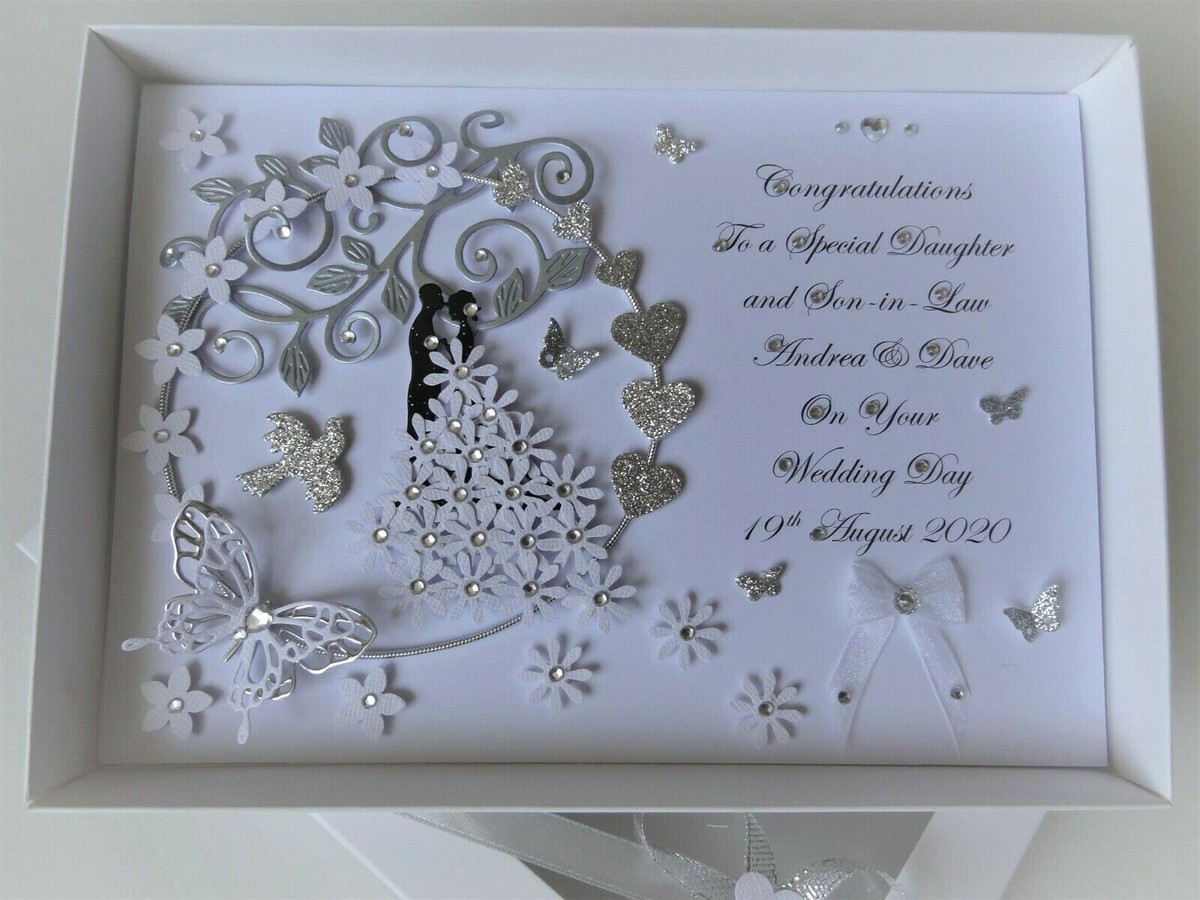 Handmade Wedding Card Box Luxury Boxed Wedding Cards | Amor Designs