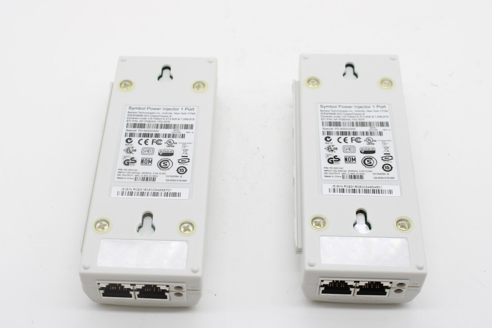 Symbol Motorola Ap-psbias-1p2-afr 1 Port Poe Injector Cat 5 for sale ...