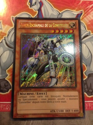 Carte YU GI OH ZUBEN ESCHAMALI DE LA CONSTELLEE HA07-FR009 | eBay