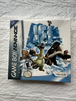 GBA ICE AGE Sealed Gameboy Game boy Advance Complete CIB Movie Rare | eBay
