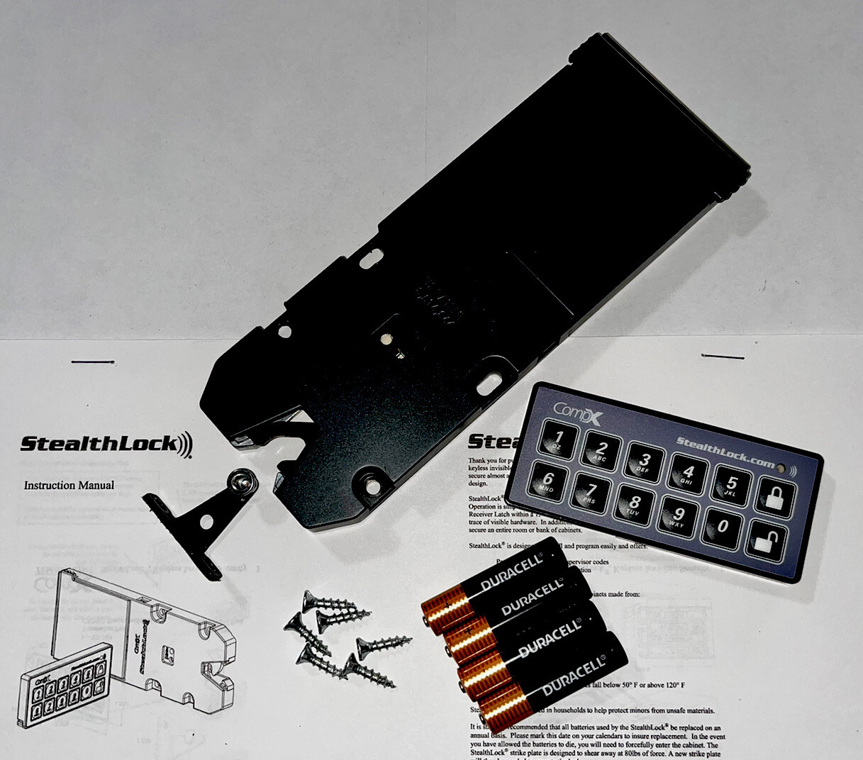 Stealthlock Keyless Cabinet Locking System Sl100 | Cabinets Matttroy