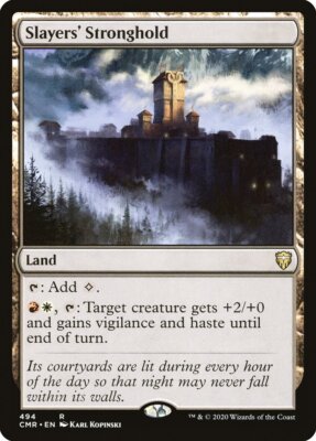 MTG Magic the Gathering Slayers' Stronghold (494/794) Commander Legends ...