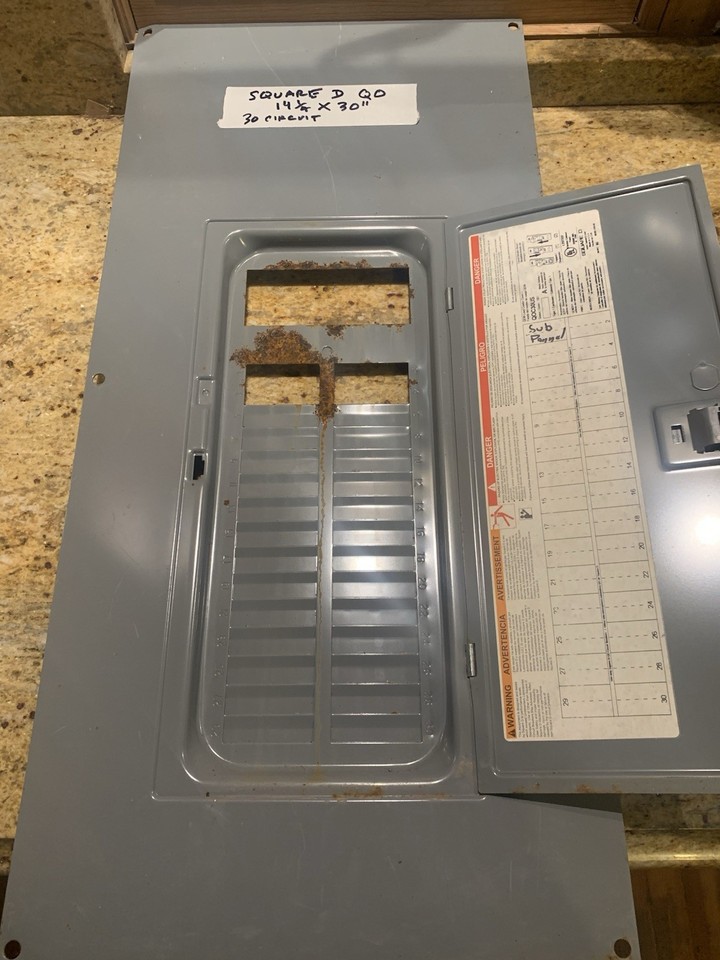 Square D QO Circuit Breaker Panel Box Cover | eBay