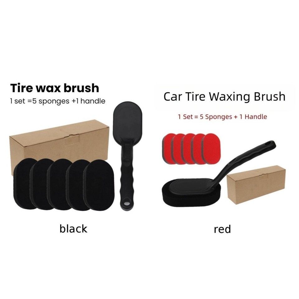 Handle Cleaning Tool Car Tire Brush Acid And Alkali Resistant Long ...