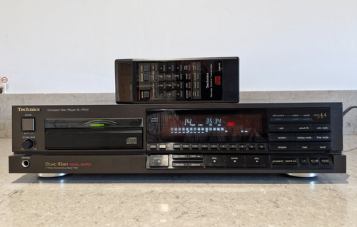 Technics SL-P550 Class AA 2 DAC 18 Bit CD Player With Remote VG ...