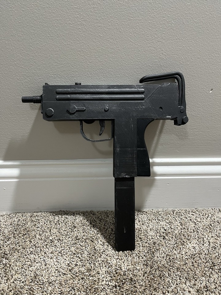 Mac 10 Prop/Replica For Cosplay Or Decor, Fully 3d Printed Solid Piece ...