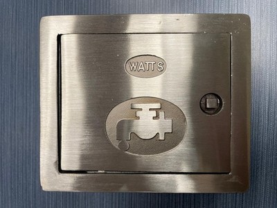Watts Stainless Steel Water Hydrant Enclosure / Recessed Faucet Wall ...
