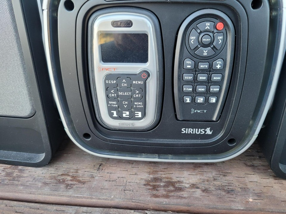 Stream Jockey Sirius Satellite Sound System Radio Boom Box Model:XS025 ...