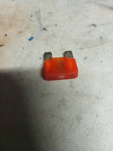 BMW Orange 40 Amp 32V Car Auto Blade Type Spare Fuse 61138364543 | eBay