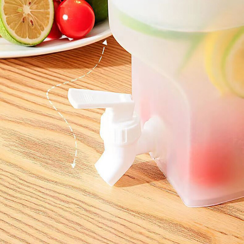 Cold Kettle with Faucet in Refrigerator Iced Beverage Dispenser ...