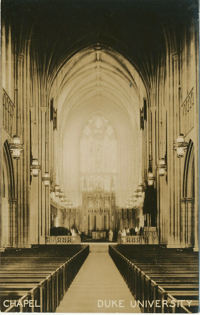 Duke University Chapel Interior