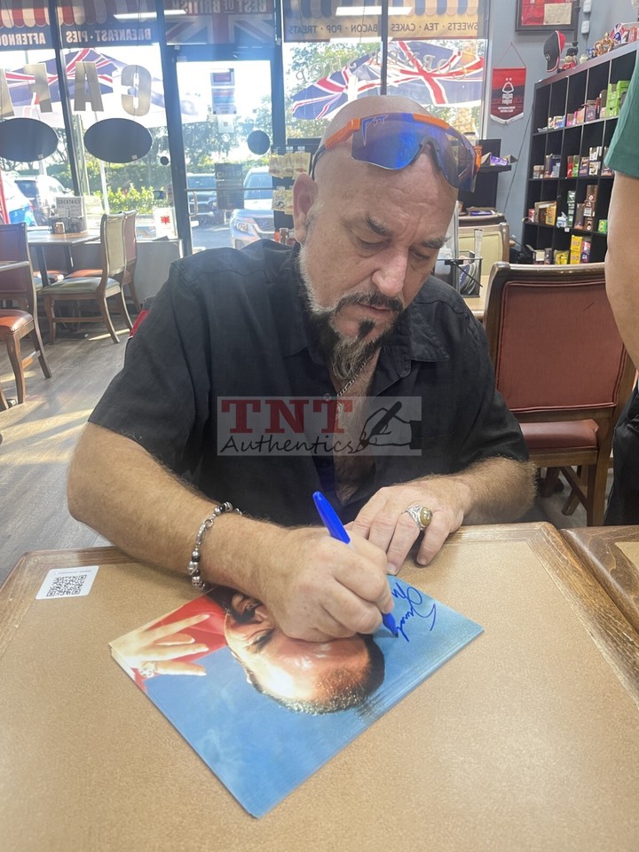 Sinister Minister Signed ECW 8x10 Photo TNA Father James Mitchell WCW ...